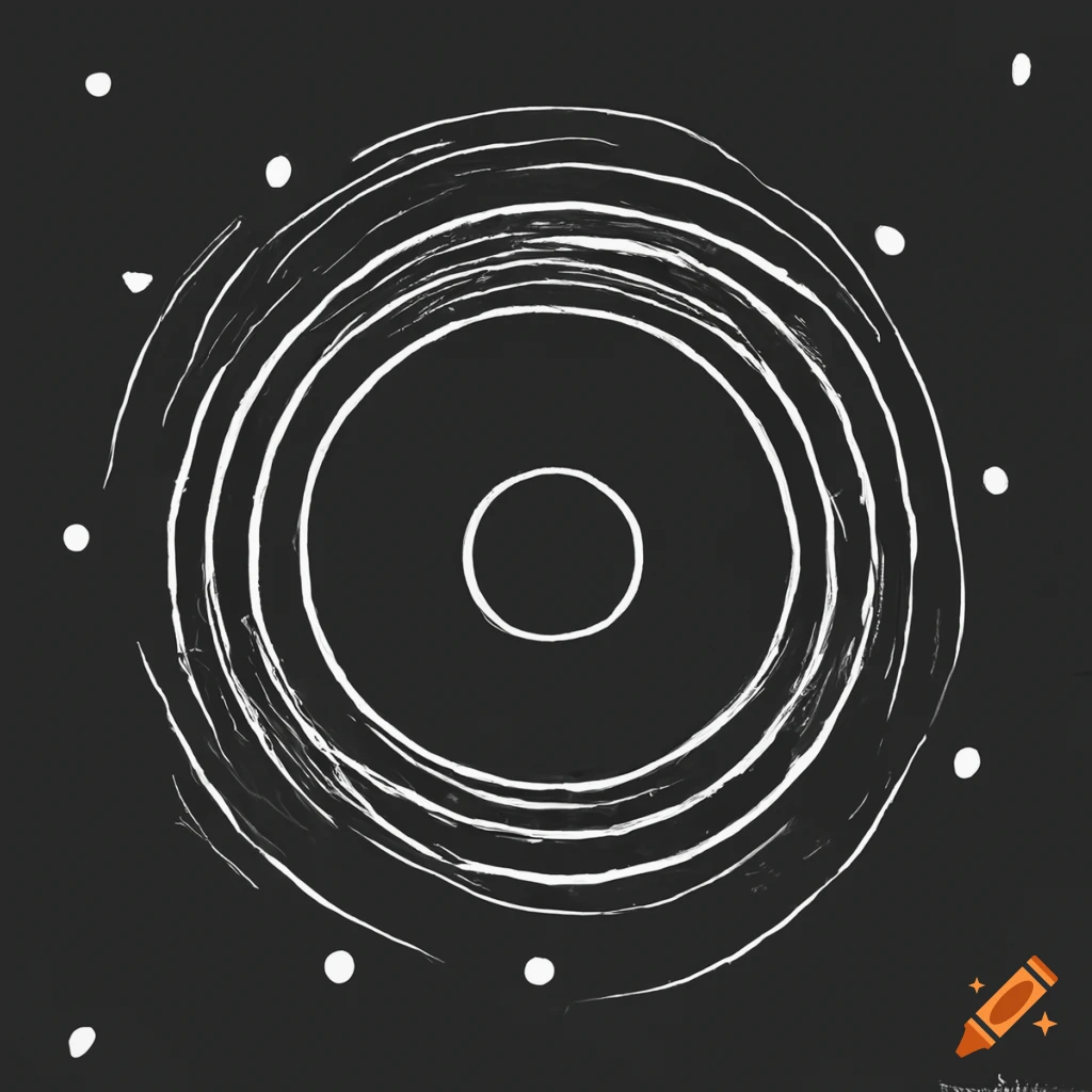 Minimalist black and white album cover design for an alternative lofi ...