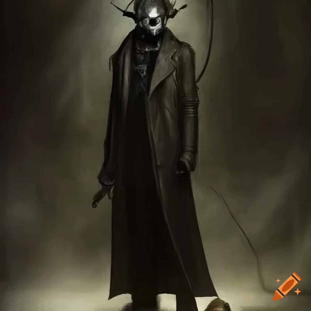 Sinister banker turned salesman in unique antique space suit inspired ...