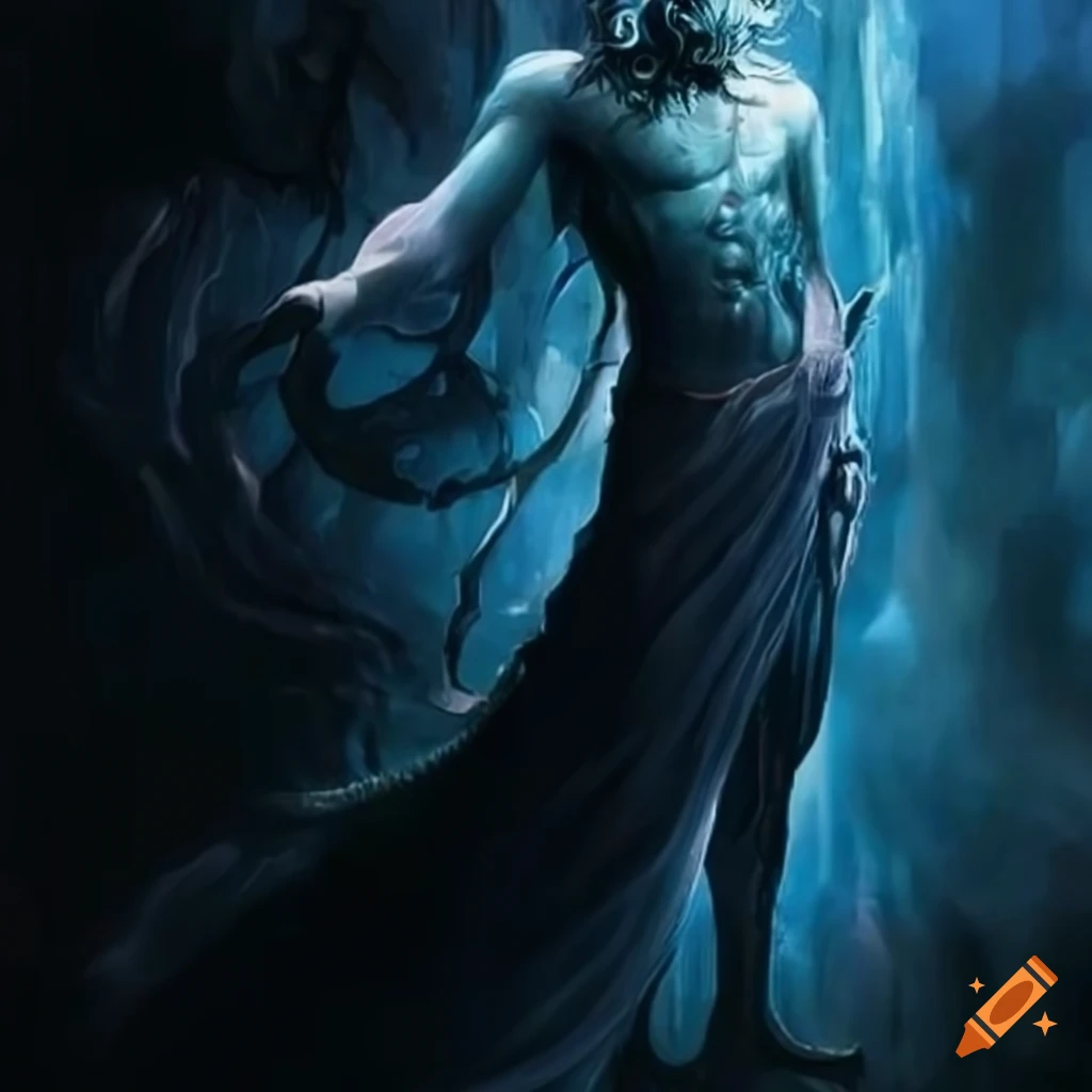 Morpheus, god of dreams on Craiyon