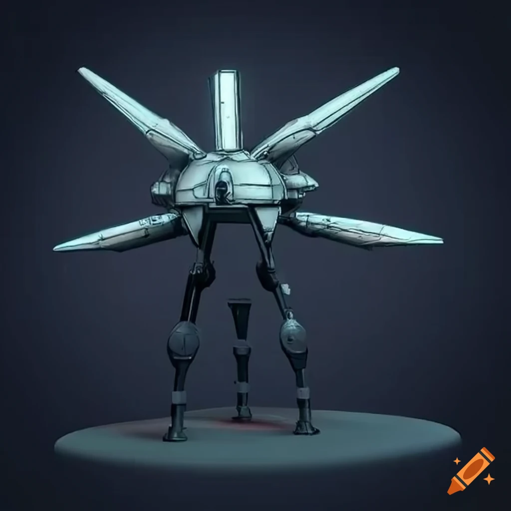 Alien tripod design inspired by war of the worlds on Craiyon