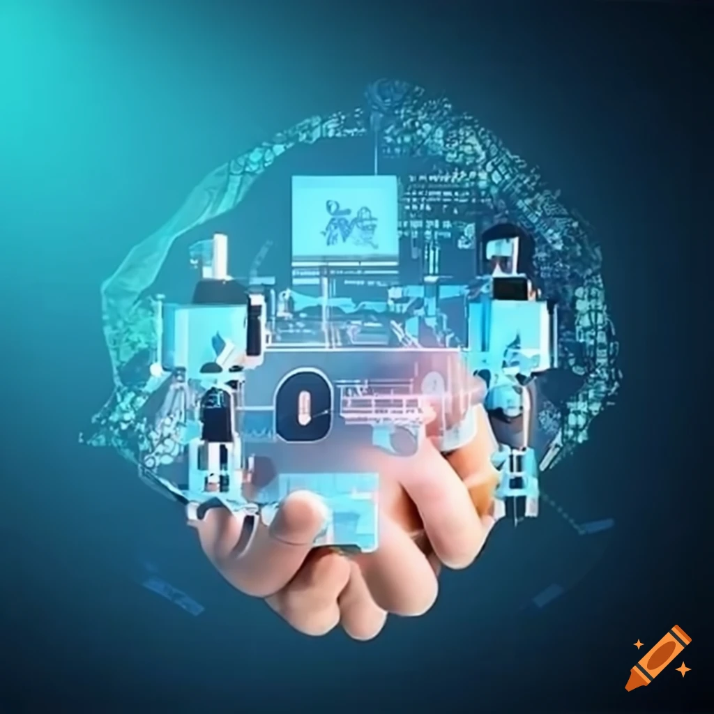 DevOps collaboration, automation, and integration for improved efficiency on Craiyon