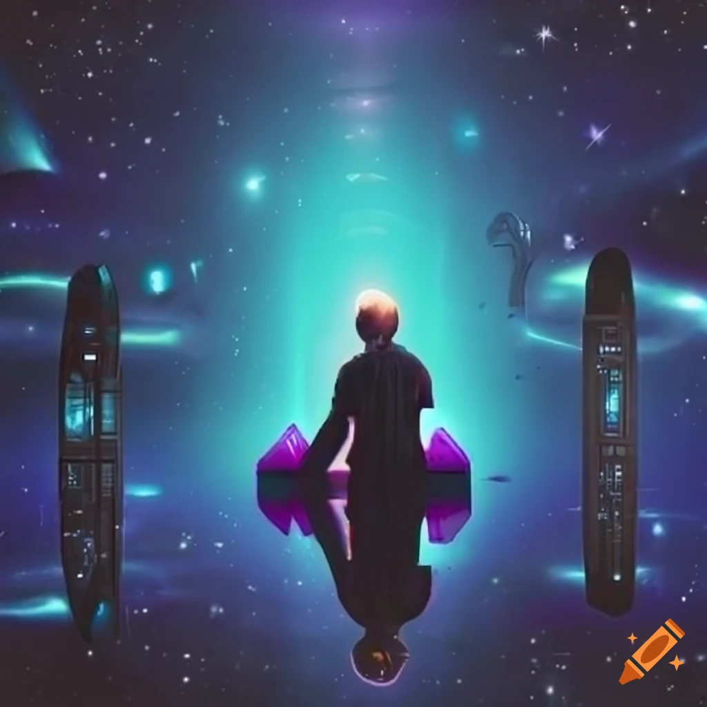 Futuristic book cover for 'an introductory workshop to writing science ...