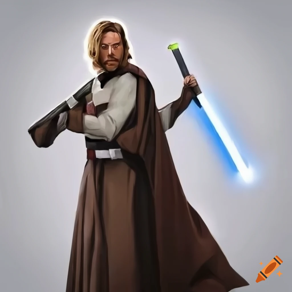 Epic battle between Obi Wan Kenobi as a Templar knight and Gambit with ...