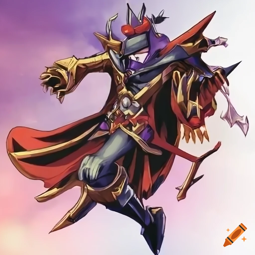 Skyblaster musketeer castle in yu gi oh style on Craiyon