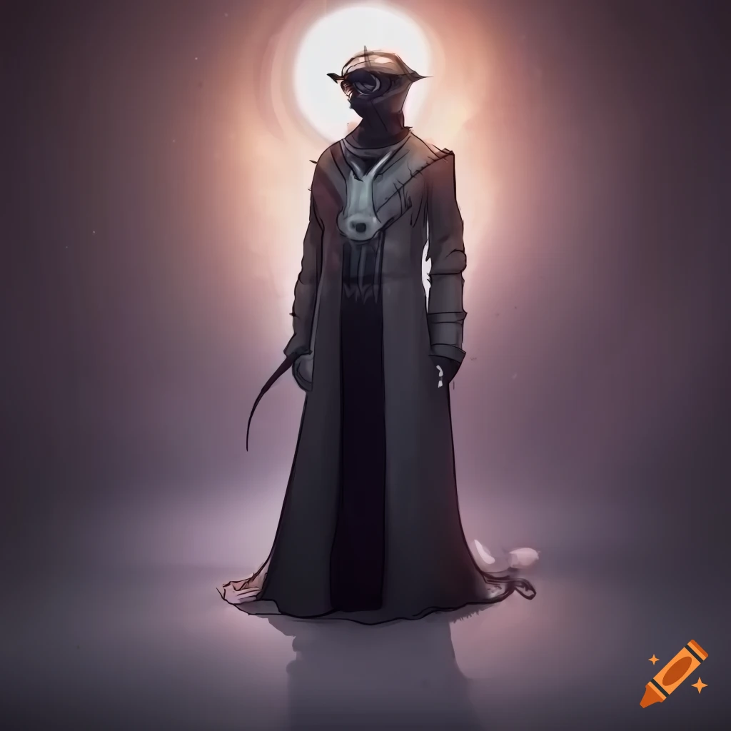 Mysteriously sinister banker in an antique space suit with snail ...