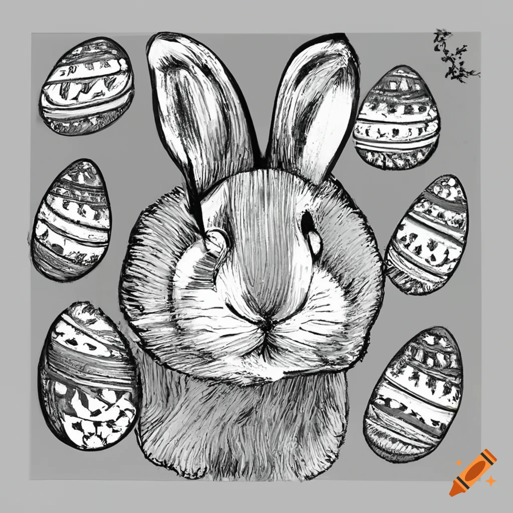 Easter bunny on Craiyon