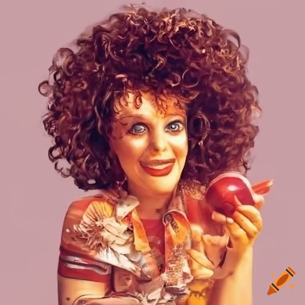 Happy 1980s household scene on Craiyon