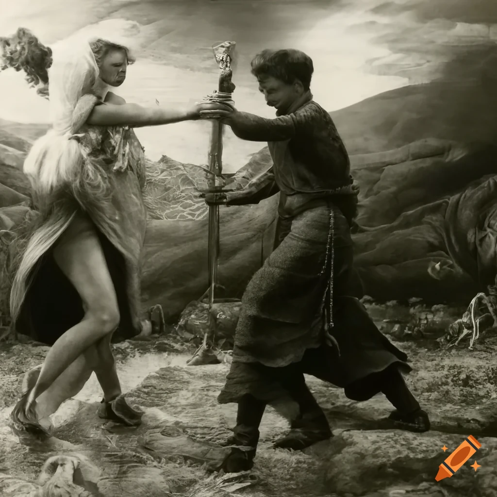 Entertaining storytelling event with fictional characters on Craiyon