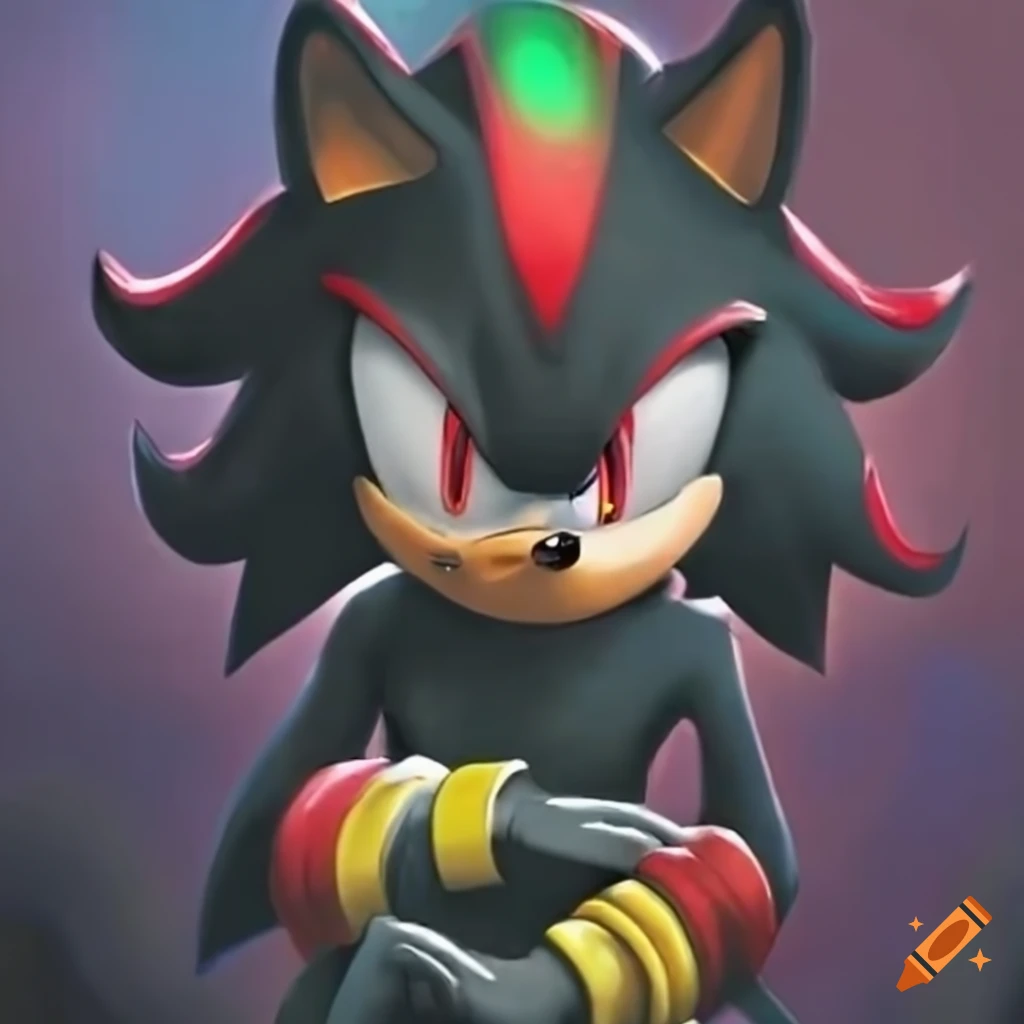 Shadow the hedgehog and keanu reeves together in an image on Craiyon