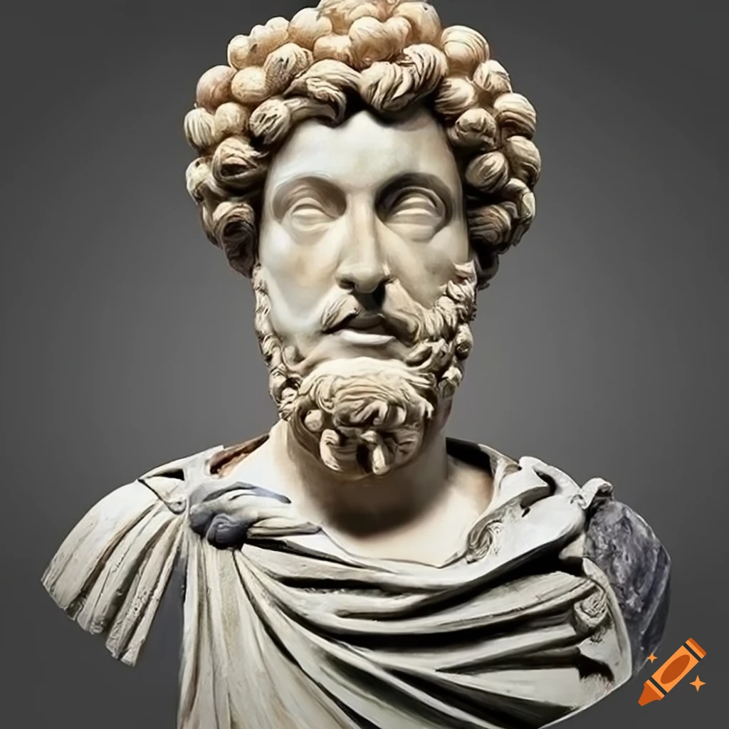 Portrait of marcus aurelius on Craiyon