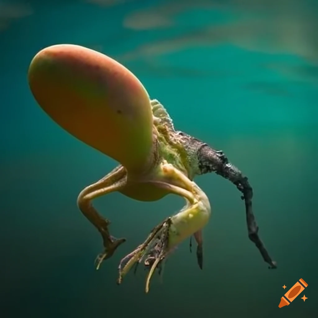 Mango mangrove monster on Craiyon