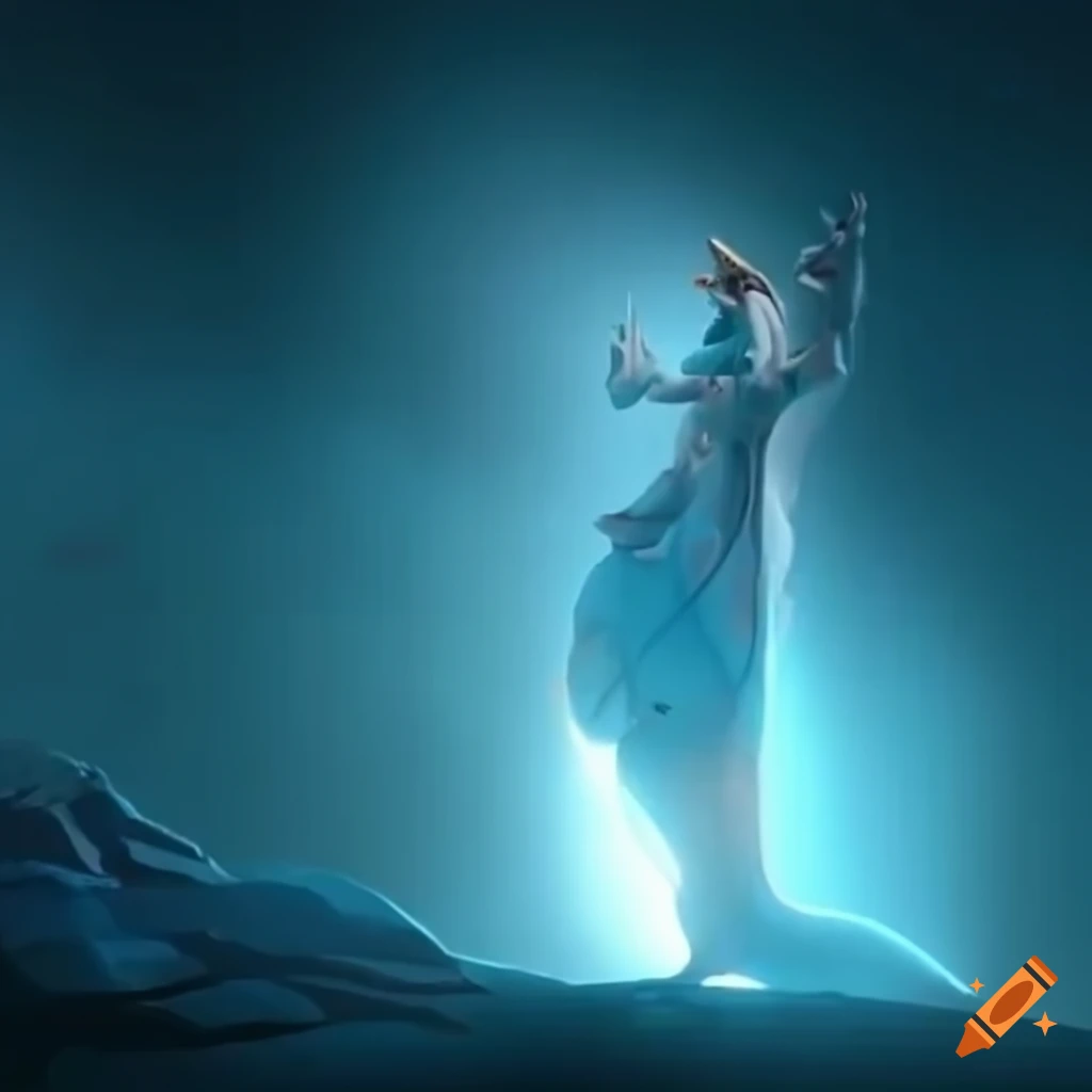 Motion graphics for chinese animation on Craiyon