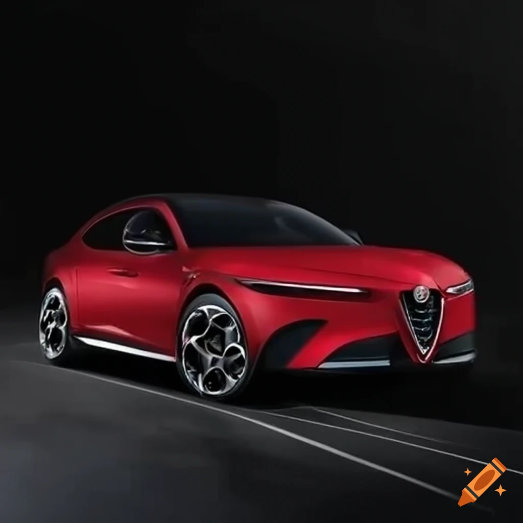 2024 alfa romeo ev on Craiyon