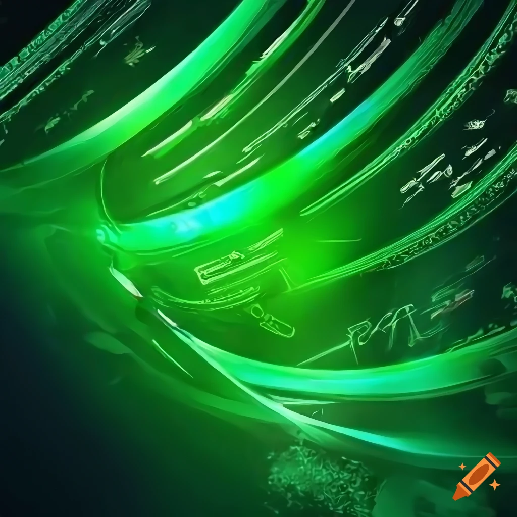 Green trading theme 4k wallpaper on Craiyon