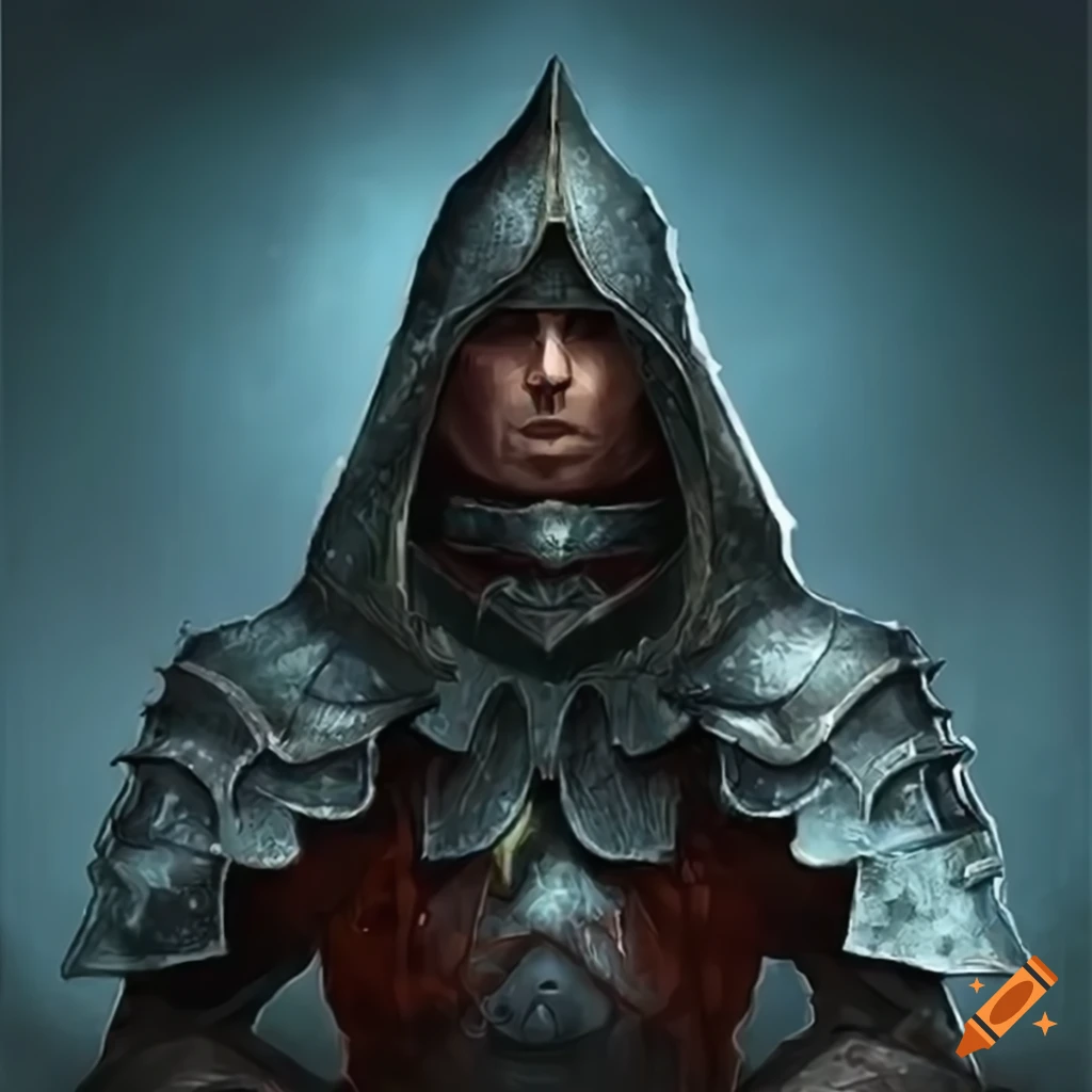 Medieval skilled hero on Craiyon