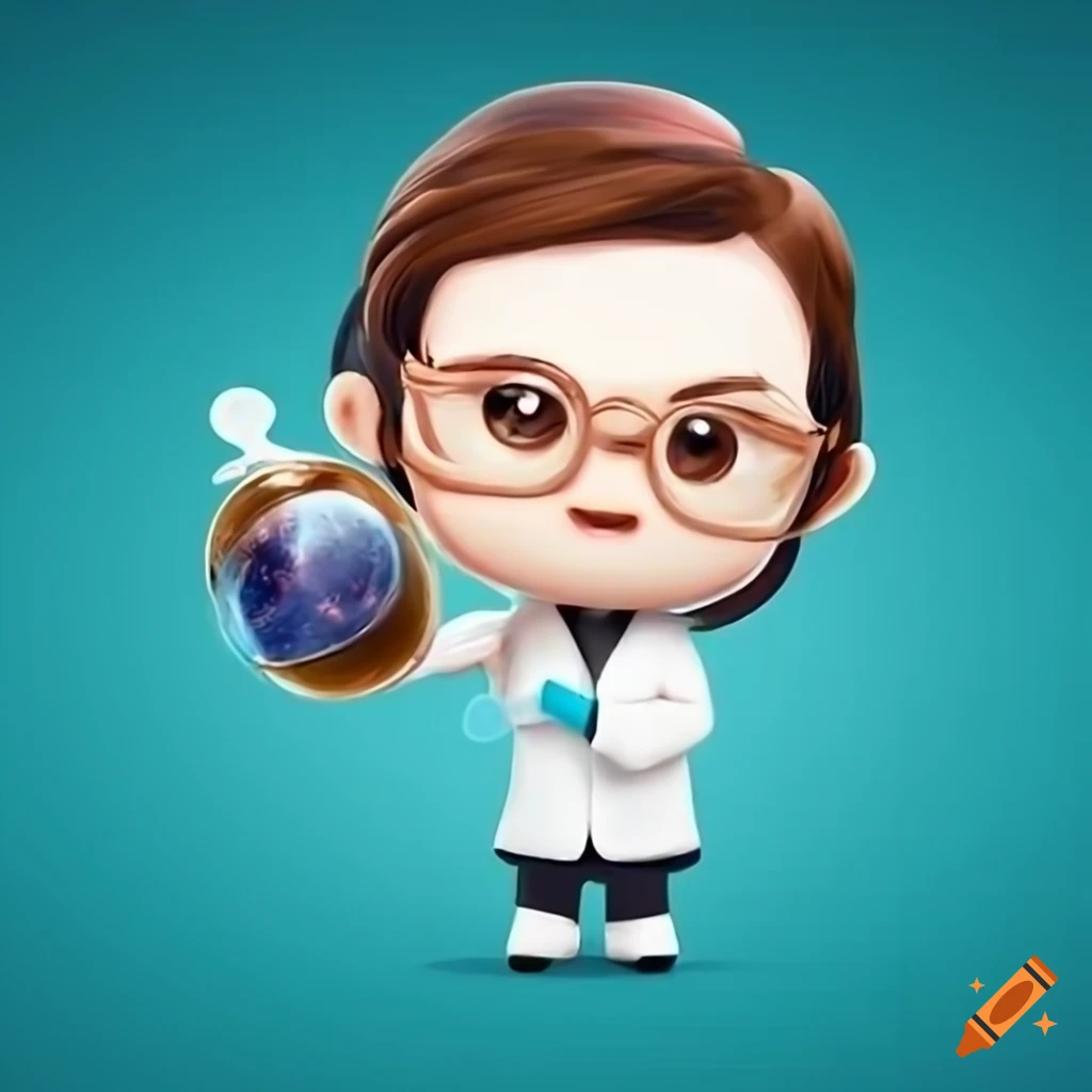 Change the universe medical science cute mascot in high definition on ...