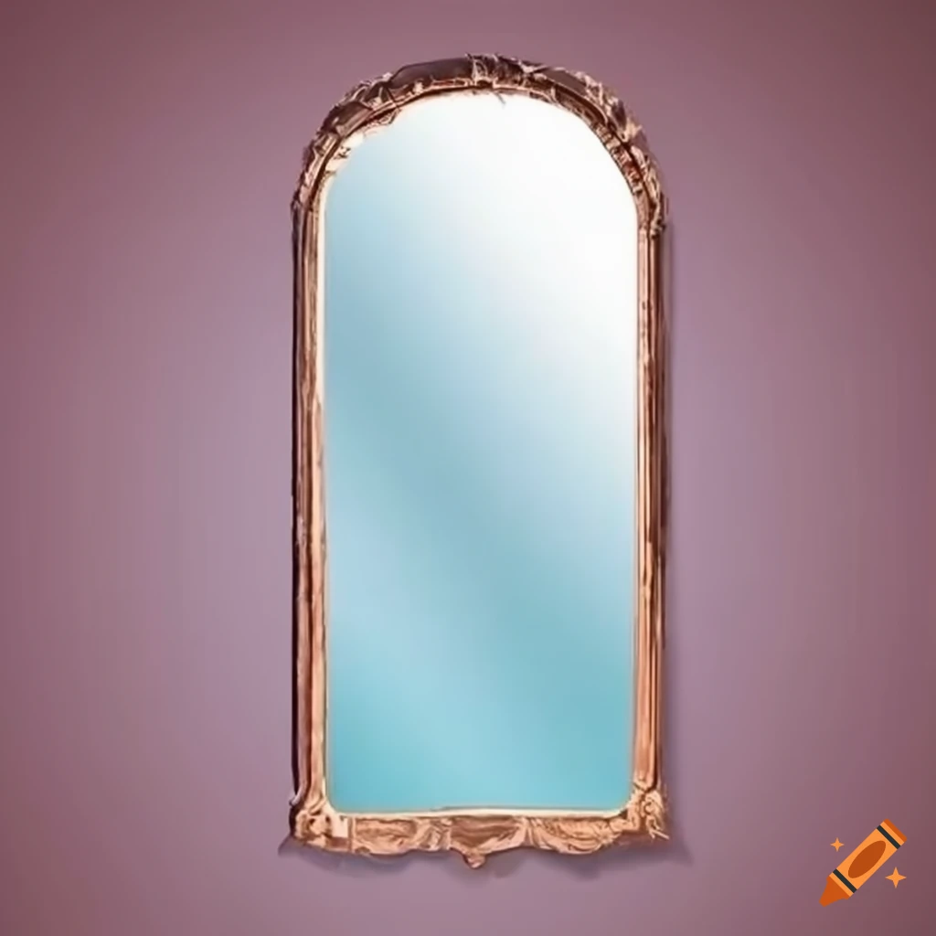 Realistic full mirror on Craiyon