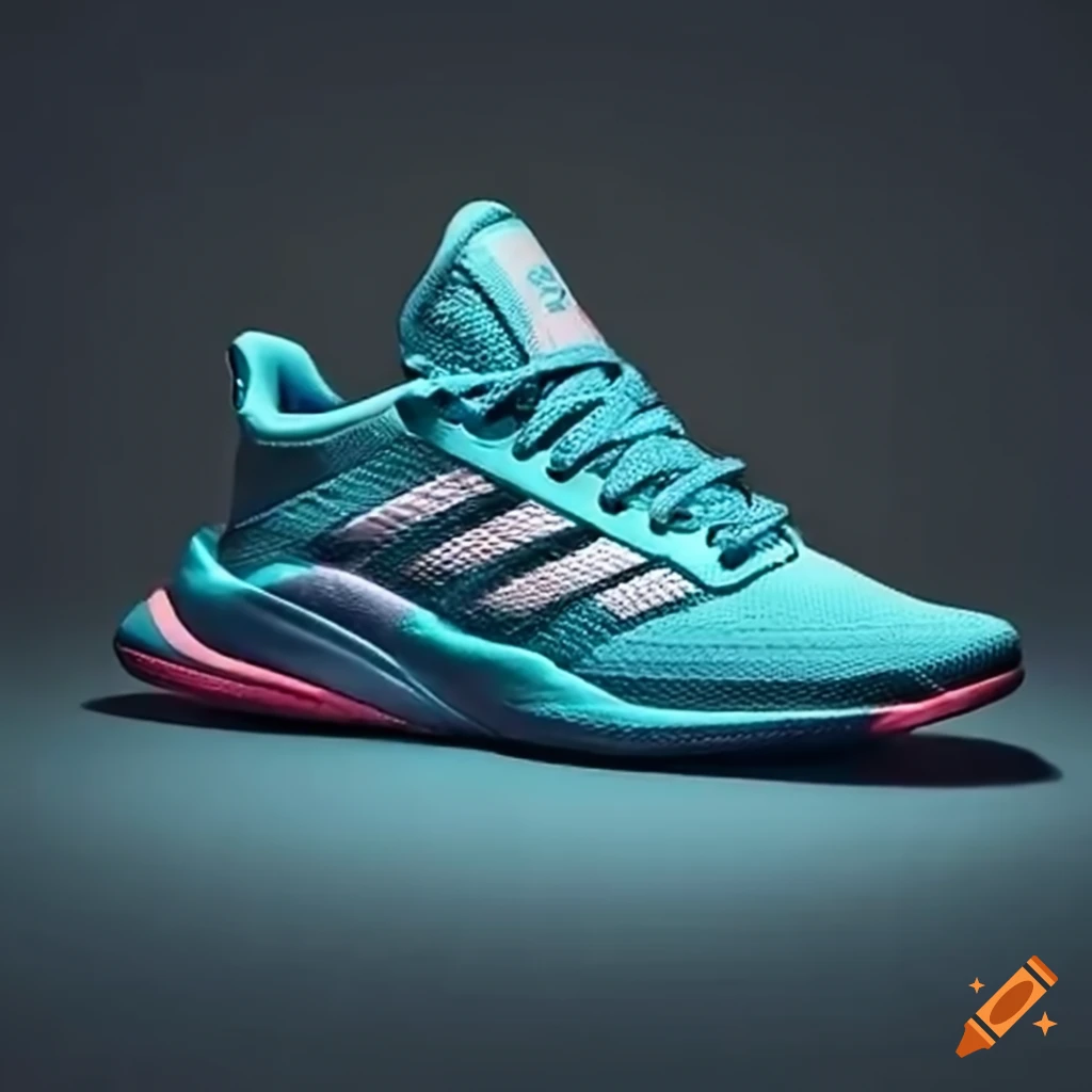 Adidas sneaker with fitness tracking function on Craiyon
