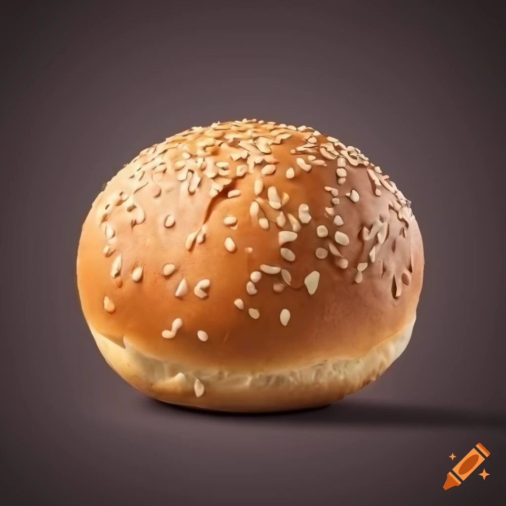 Hamburger bread bun texture on Craiyon