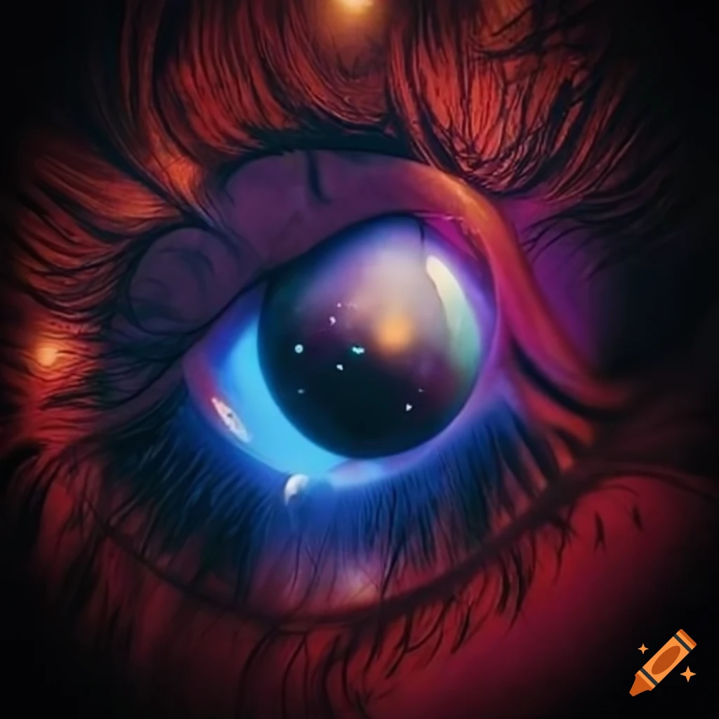 Eye of creation on Craiyon