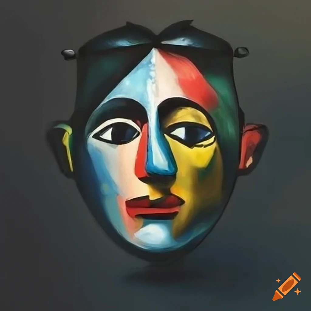 Picasso formula 1 car artwork on Craiyon