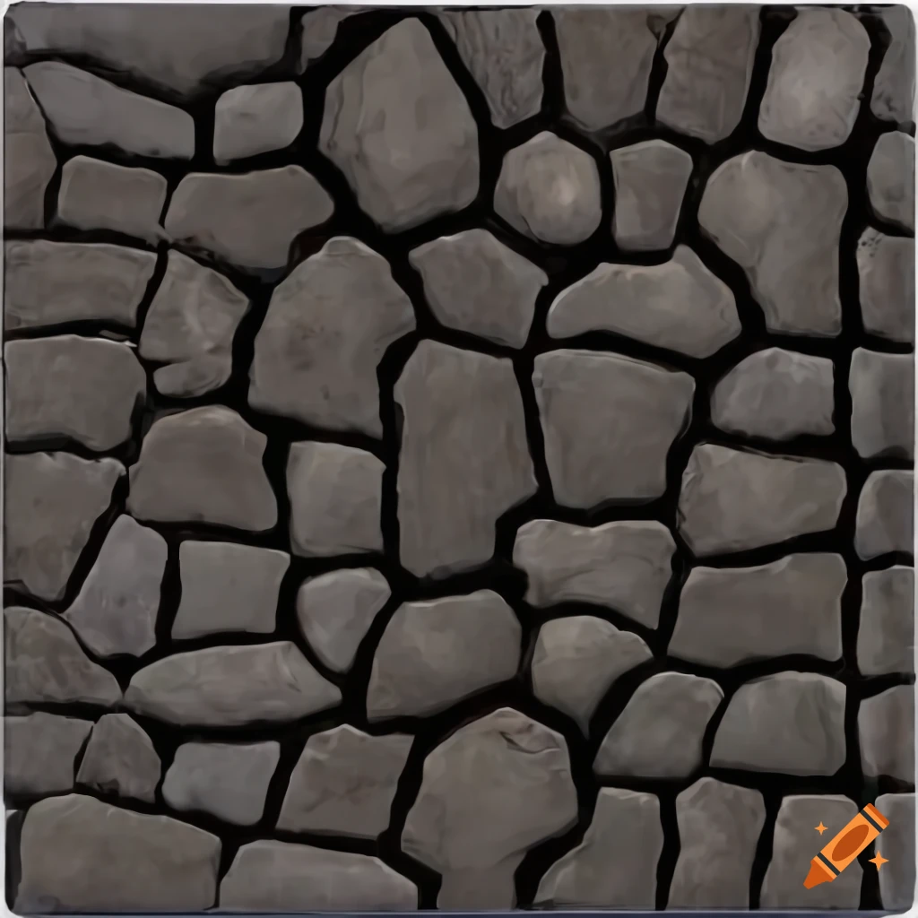 Stone floor tiles in a dungeon setting on Craiyon