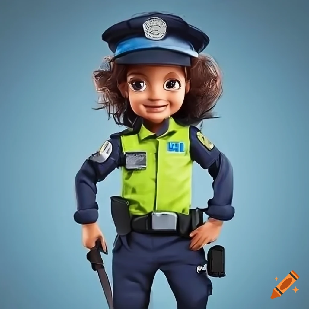 Avatar infant police from sao paulo road police on Craiyon