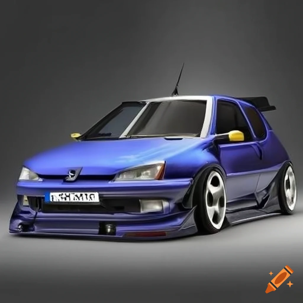 Max power peugeot 306 with bulky body kit on Craiyon