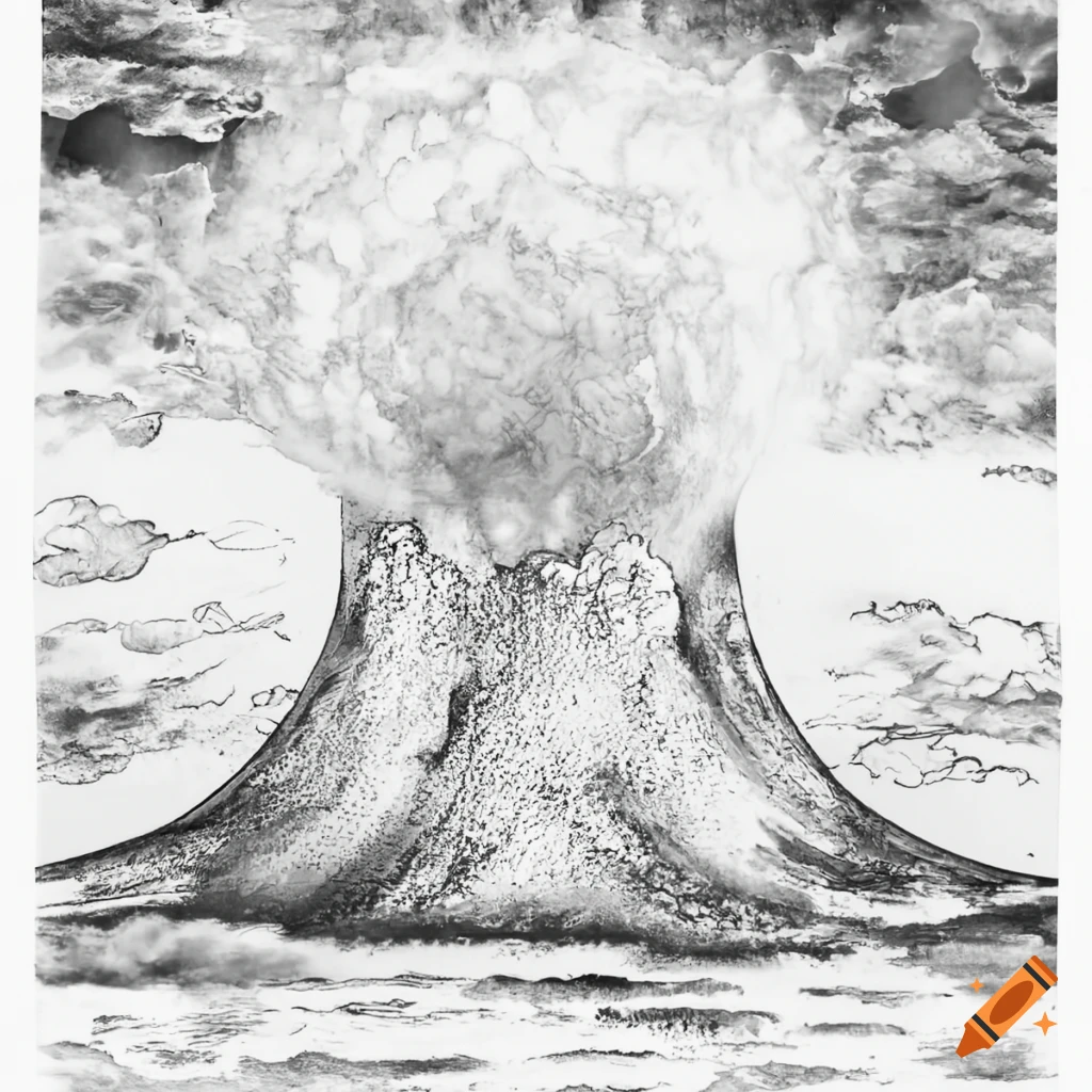 Explosion in the sky symbolizing power and transformation on Craiyon