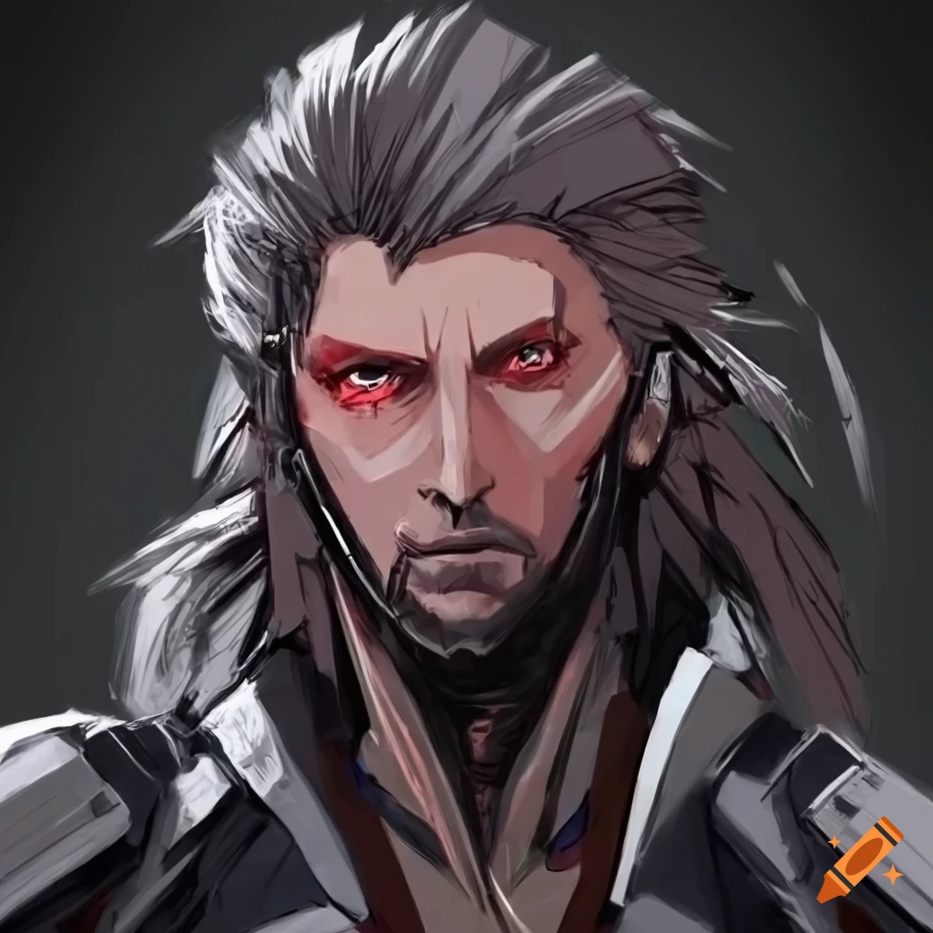 Jetstream sam from metal gear rising on Craiyon