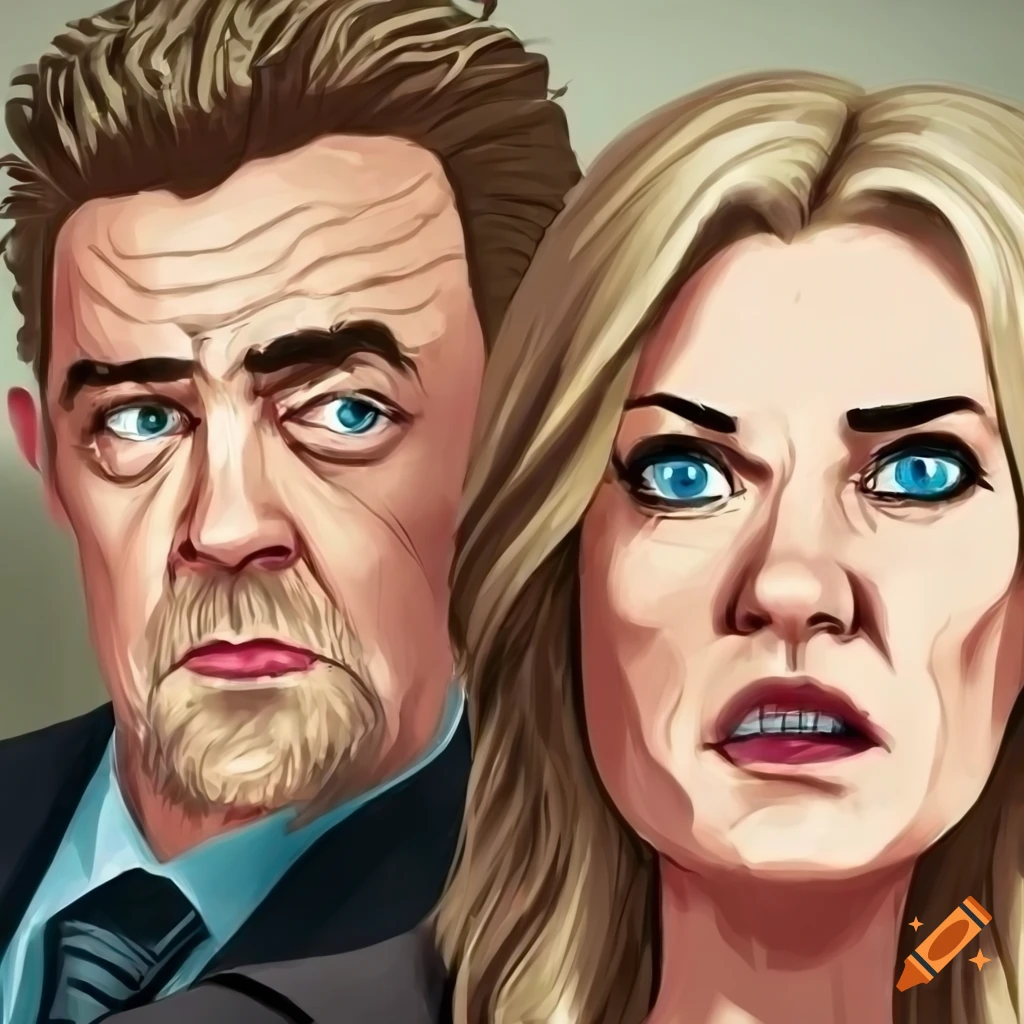 Kirsten Nelson and Timothy Omundson posing as a couple in Psych TV ...