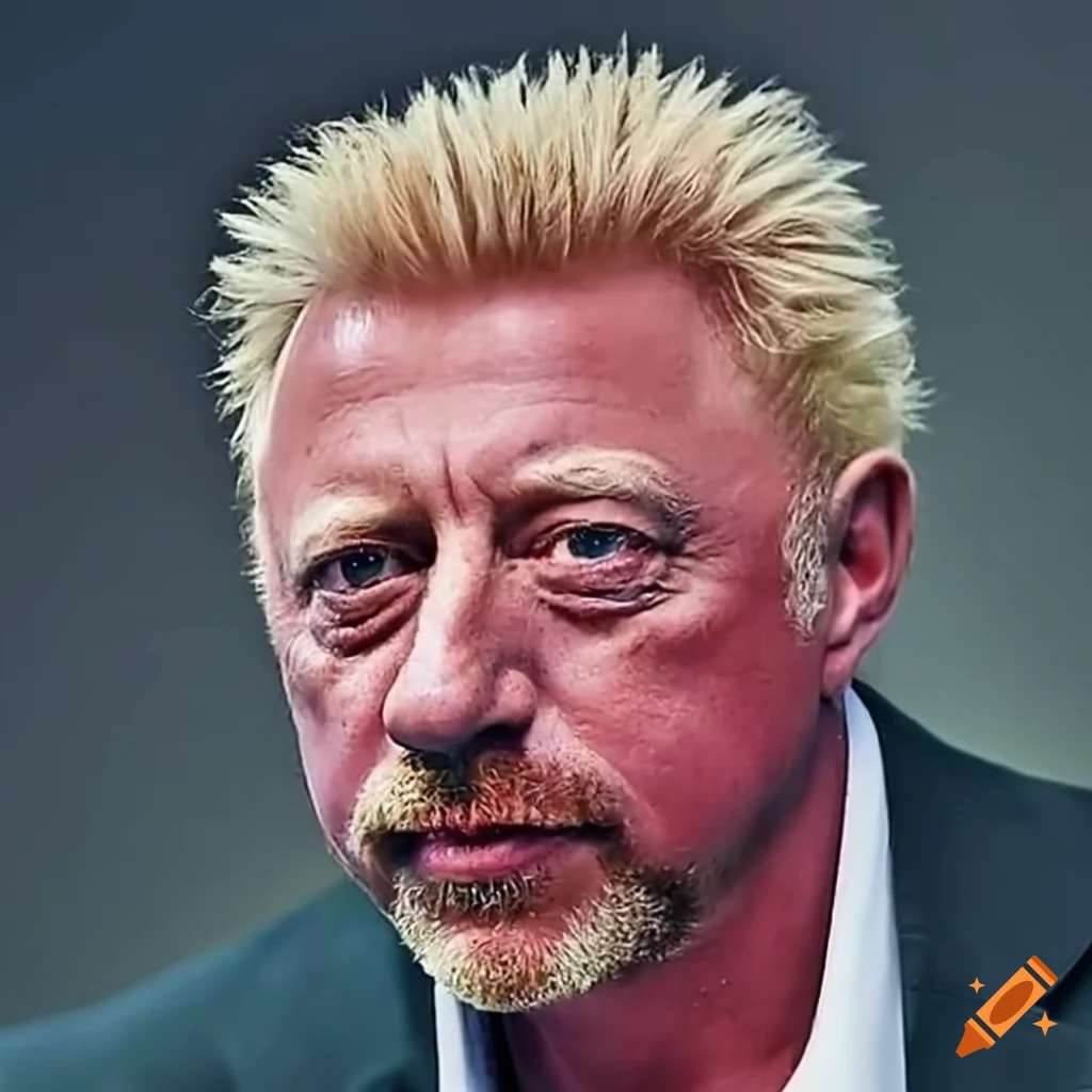 Boris becker playing chess with martina hinggis on Craiyon