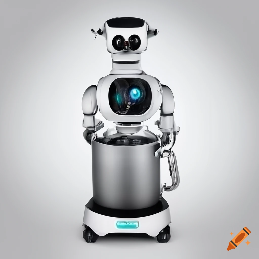 Cook robot on Craiyon