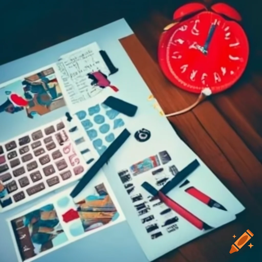 Procrastination, creativity, collaboration, and productivity on Craiyon