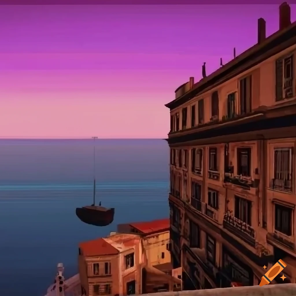 Gta san andreas inspired scene in napoli, italy on Craiyon