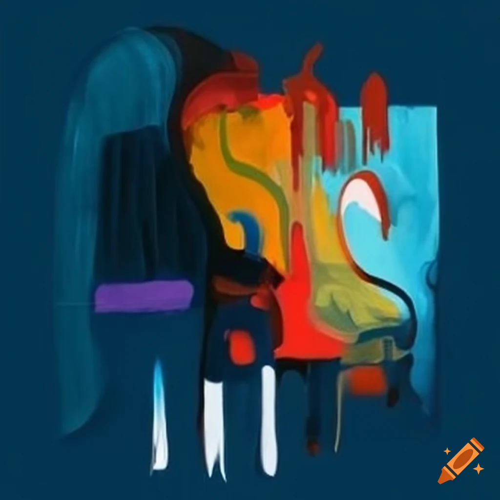 Abstract representation of ambiguity in war and politics on Craiyon