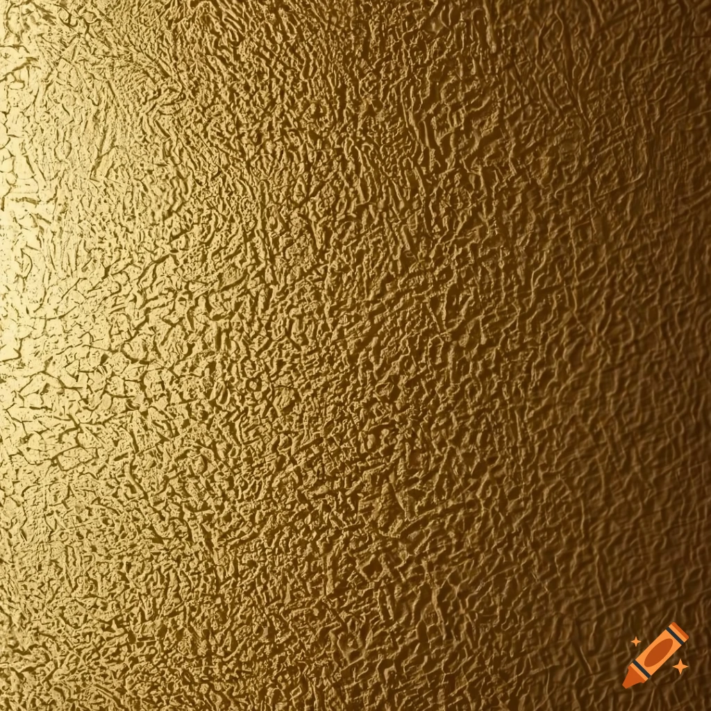Textured golden wall in 2d design on Craiyon