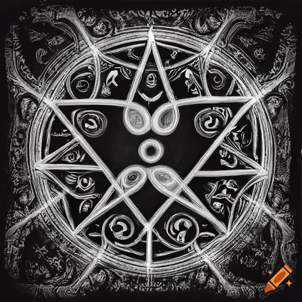 Occulta sientia coven symbol for success on Craiyon