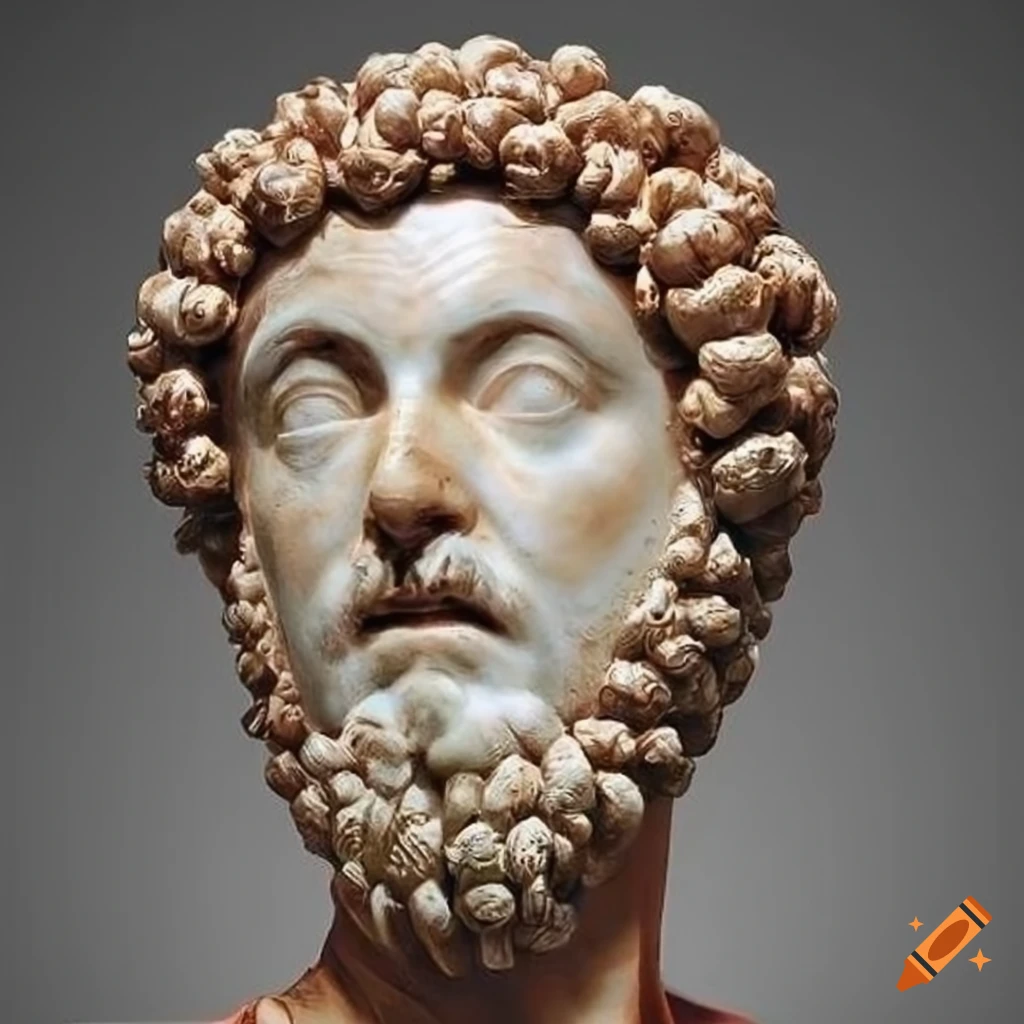 Marcus aurelius sculpture on Craiyon