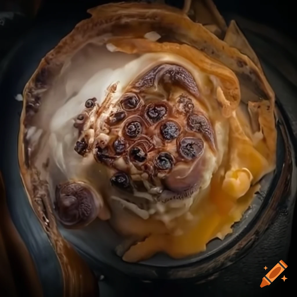 Extraterrestrial alien cuisine on Craiyon