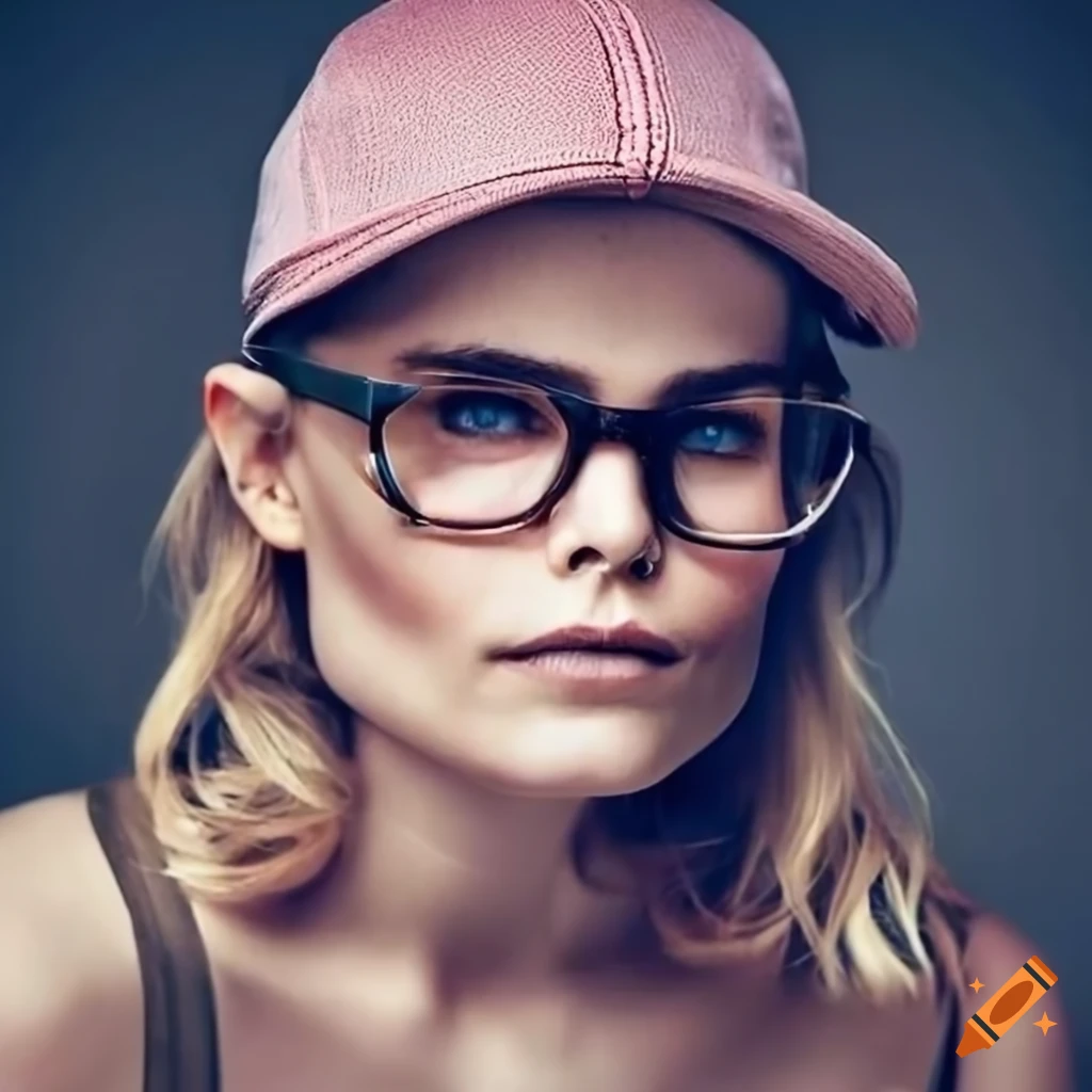 Young woman with Mariel Hemingway and Daisy Ridley features, wearing ...