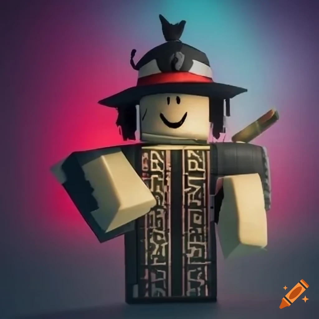 Roblox game logo on Craiyon