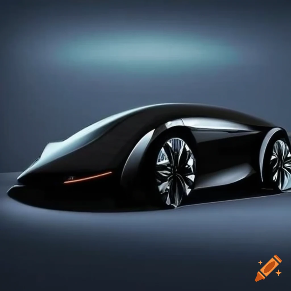 Sleek and aerodynamic car design capable of reaching 350 mph on Craiyon