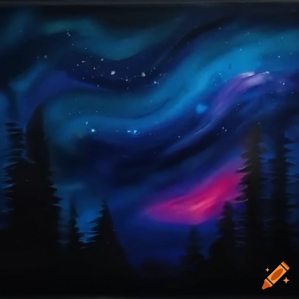 Night sky tattoo design on Craiyon