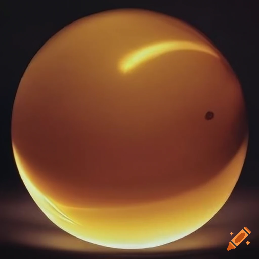Amber sphere on Craiyon