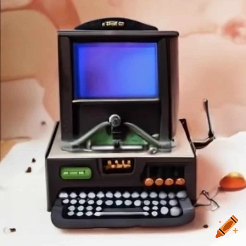 Odd little machine on Craiyon