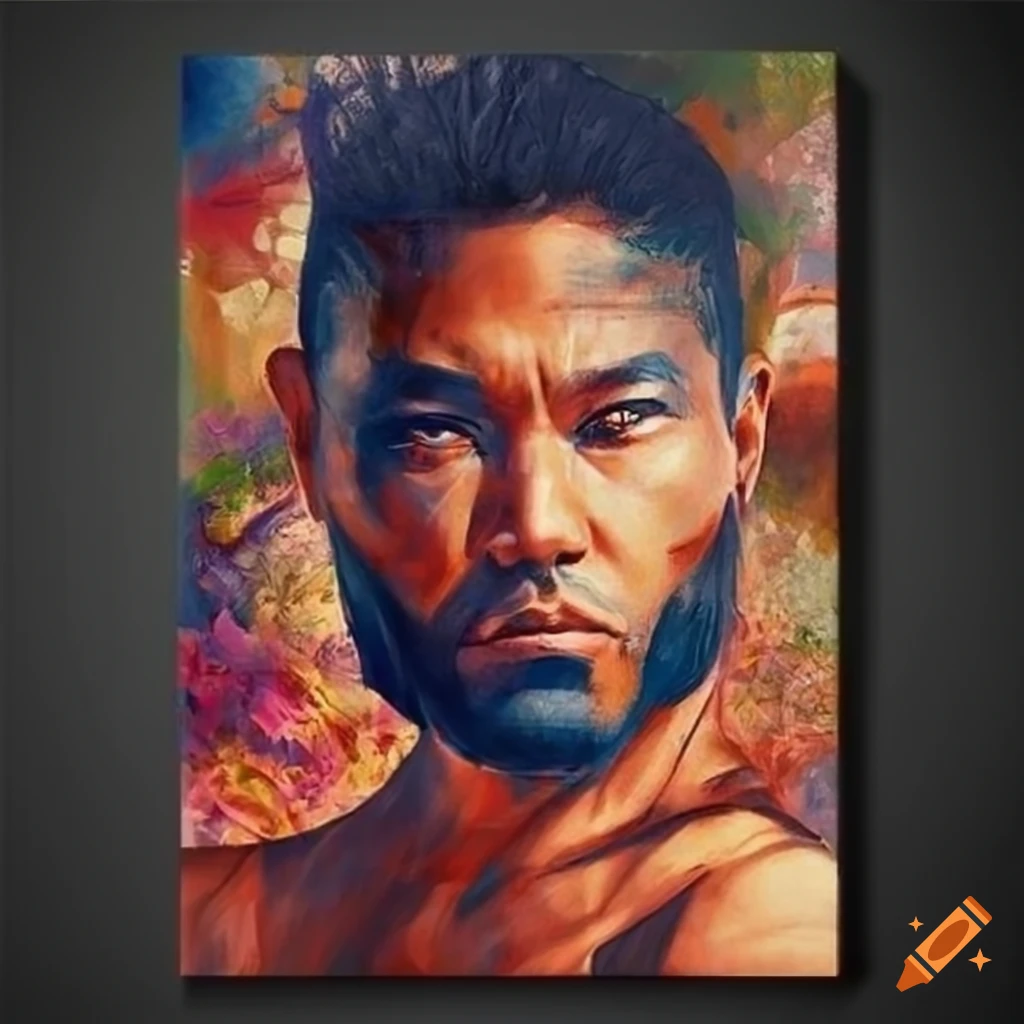 Wrapped canvas featuring stunning art of advantage zatoichi on Craiyon