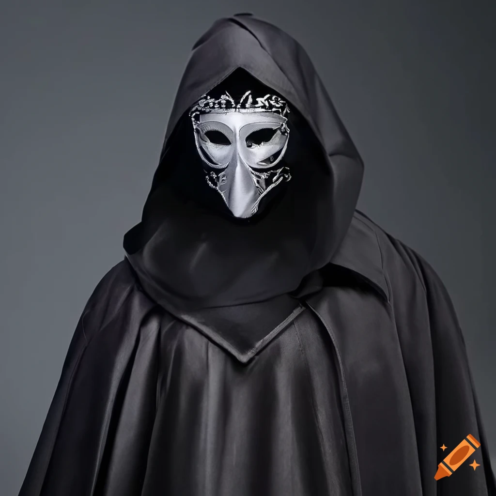 High-quality, hyper-detailed mask with defined facial features on Craiyon