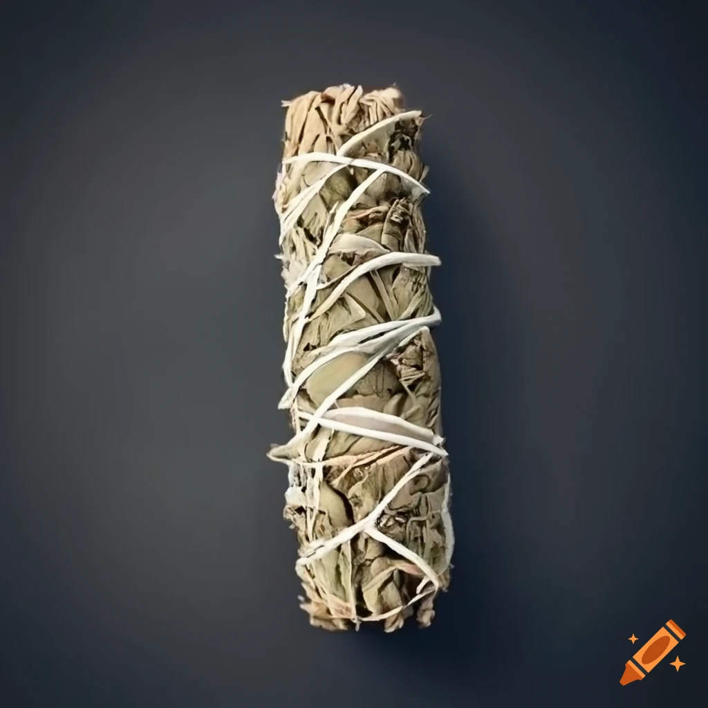 White sage smudge stick on Craiyon