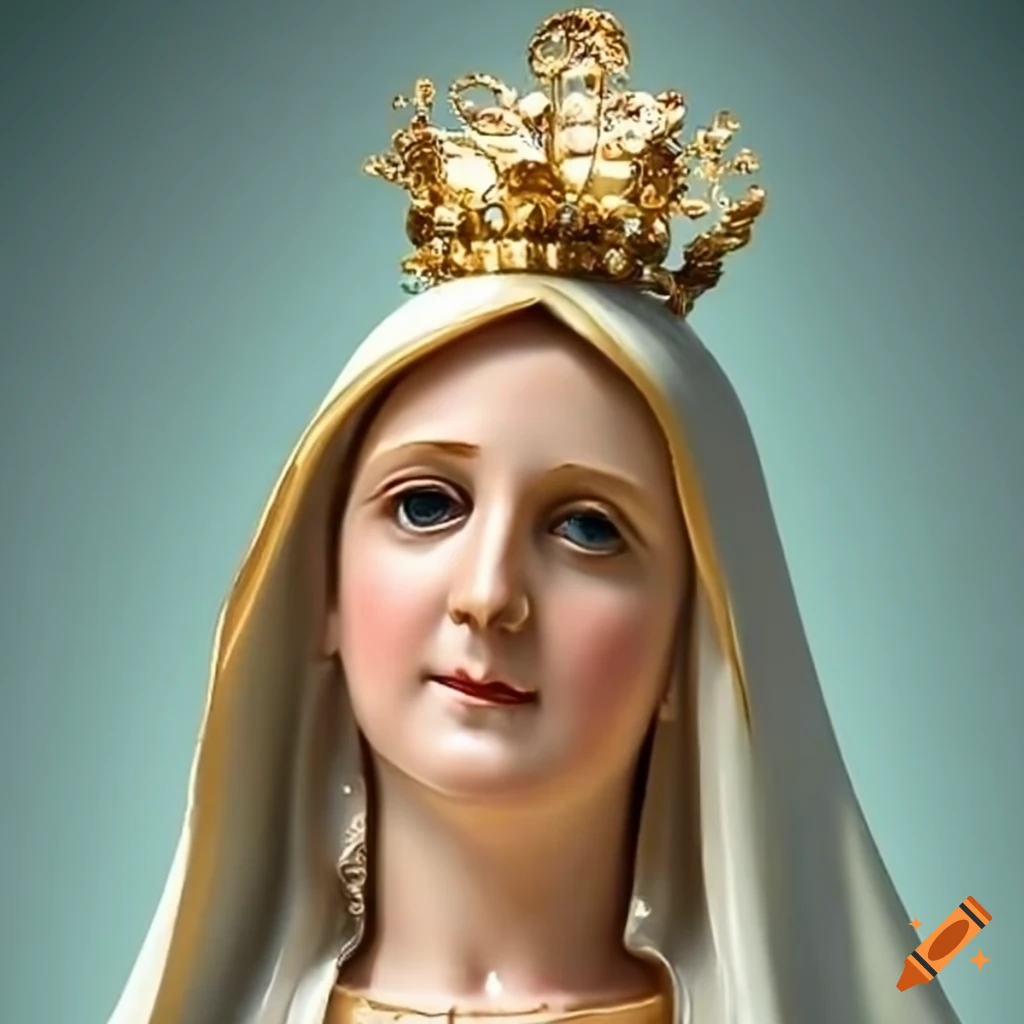 Catholic our lady of fatima on Craiyon